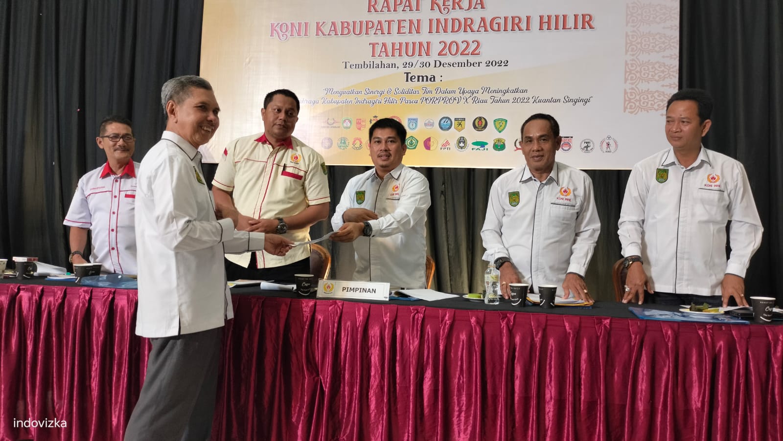 Bahas Program Kerja 2023, KONI Inhil Gelar Raker